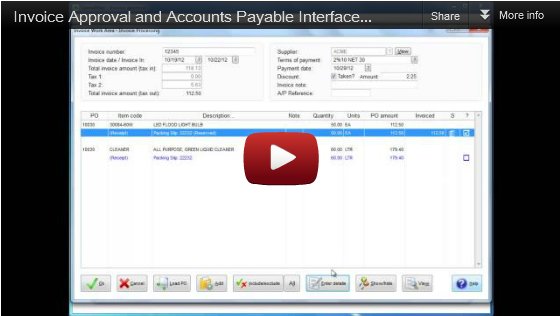 New Tutorial: Invoice Approval and Accounts Payable Interface Module ...