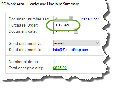 PO numbers | The Free-Procurement Project