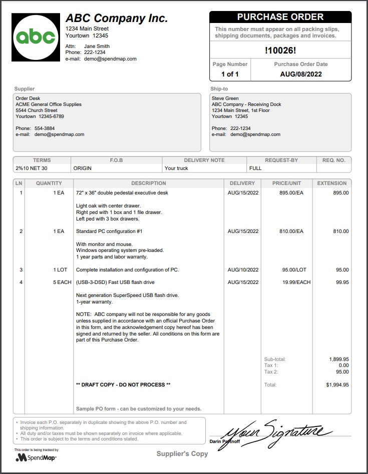 Screen Shots | The Free-Procurement Project